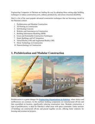 Advanced Construction Techniques: Every Builder Should Know | PDF