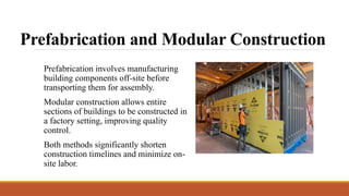 Advanced construction techniques are innovative methods | PPTX