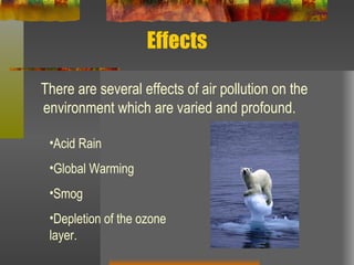 Advanced 3 Project Air Pollution | PPT