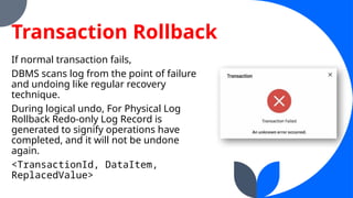 Advanced-Data-Recovery-Techniques in DBMS | PPTX