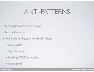 sdec11-Advanced-design-patterns | PPT