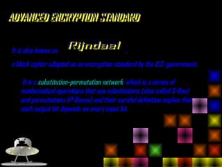 Advanced Encryption Standard Report | PPT