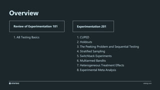 Beyond the Basics of A/B Tests: Highly Innovative Experimentation ...