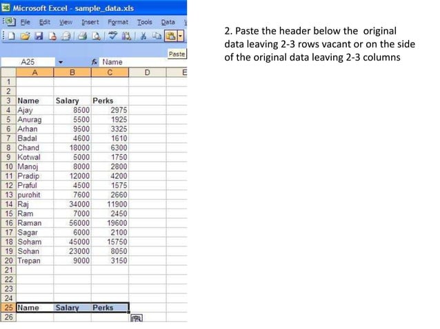 Advanced Filter in Excel | PPTX | Technology & Computing
