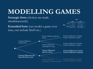 Advanced Game Theory guest lecture | PPT