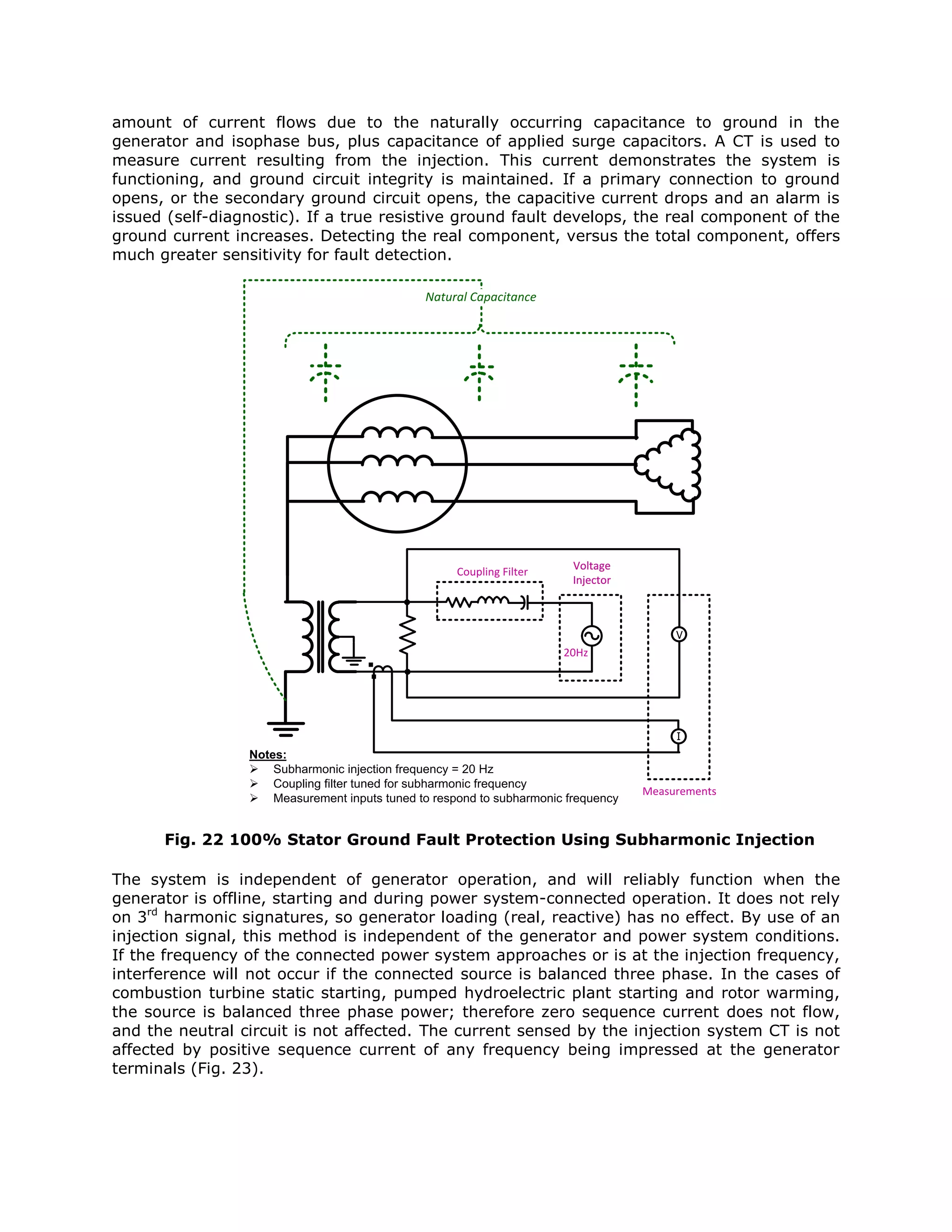 Advanced Generator Ground Fault Protections | PDF