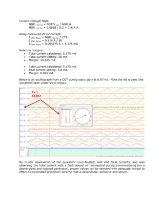 Advanced Generator Ground Fault Protections | PDF