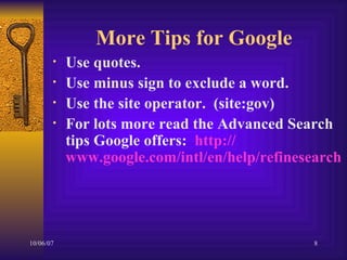 Advanced Internet | PPT