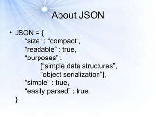 Advanced Json | PPT