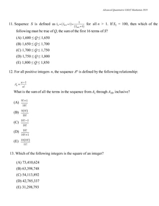 Advanced quant-manhattan part 1 | PDF
