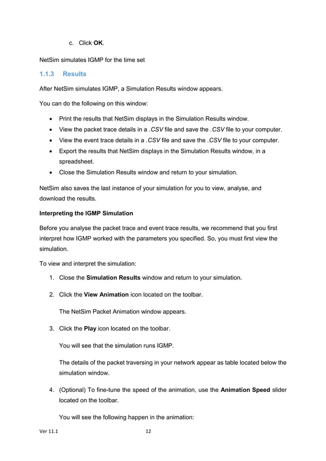 NetSim Technology Library- Advanced Routing | PDF