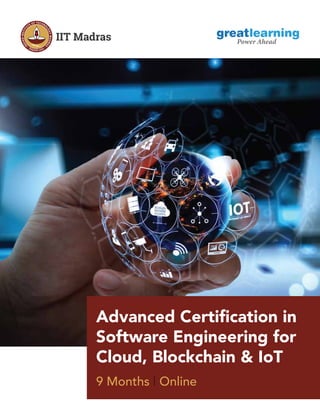 Advanced Software Engineering Program with IIT Madras | PDF