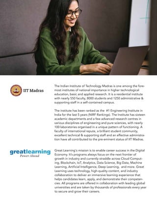 Advanced Software Engineering Program with IIT Madras | PDF