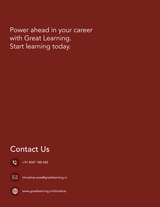 Advanced Software Engineering Program with IIT Madras | PDF