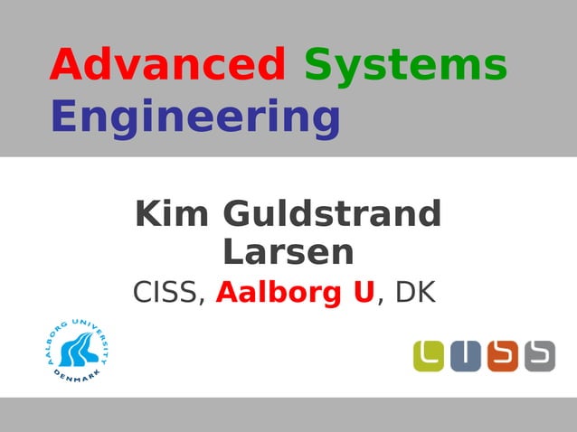 Advanced Systems Engineering | PDF