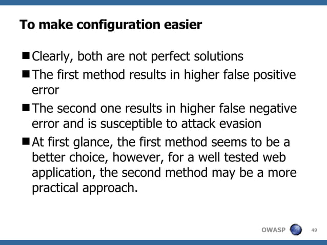 Advanced Topics On Sql Injection Protection | PPT