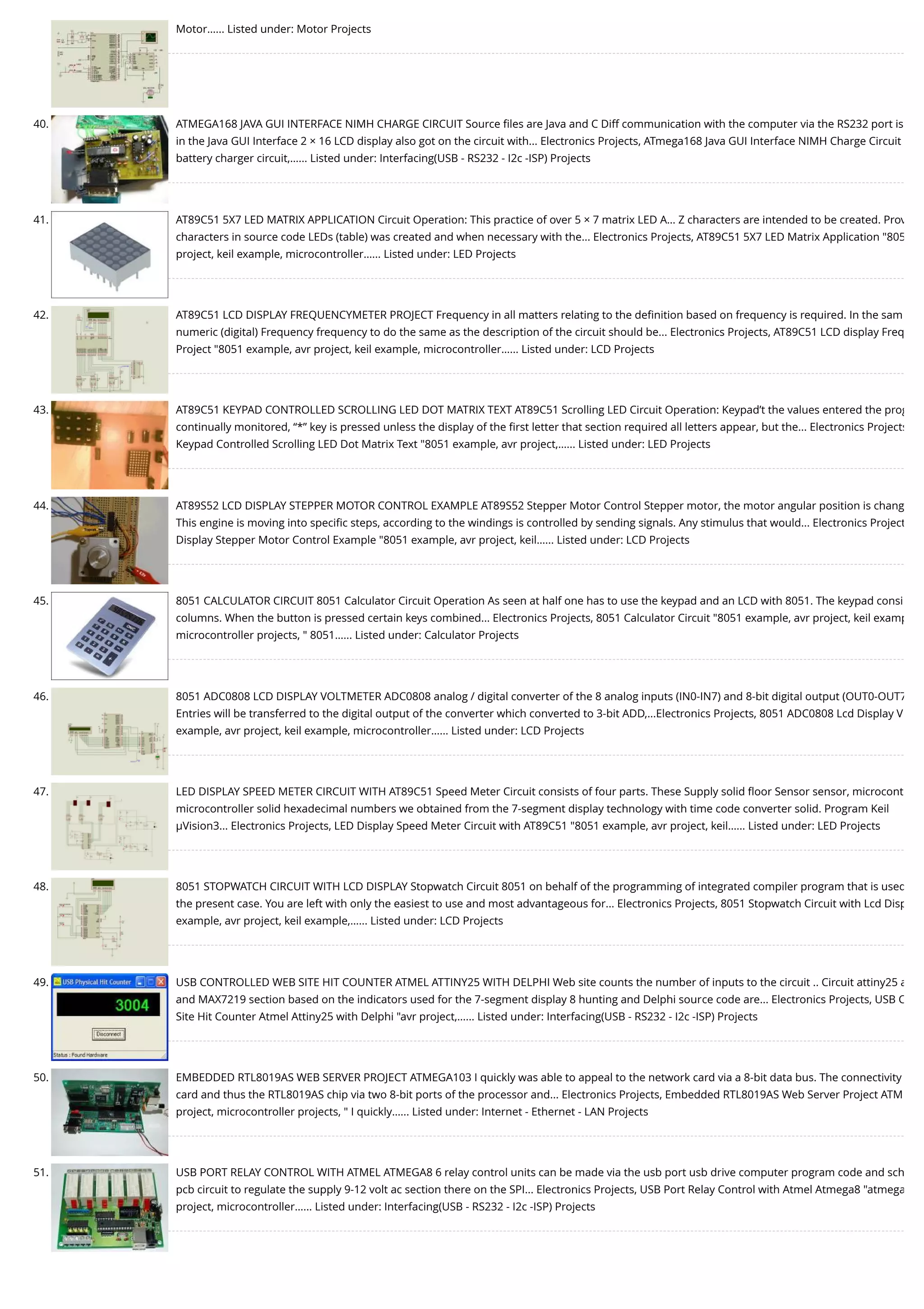 Advanced view-of-atmega-microcontroller-1673-projects-list-nov-2019-at mega32-avr | PDF