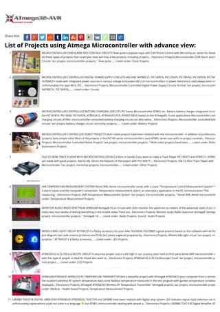 Advanced view-of-atmega-microcontroller-1673-projects-list-nov-2019-at ...