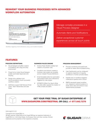 SugarCRM Advanced Workflow | PDF