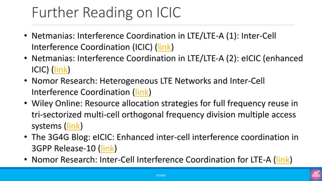 3GPP SON Series: Inter-Cell Interference Coordination (ICIC) | PPT