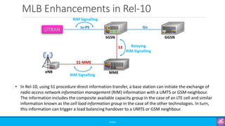 3GPP SON Series: Mobility Load Balancing (MLB) | PDF