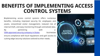 Advanced Access Control Systems A Key to Office Security.pptx