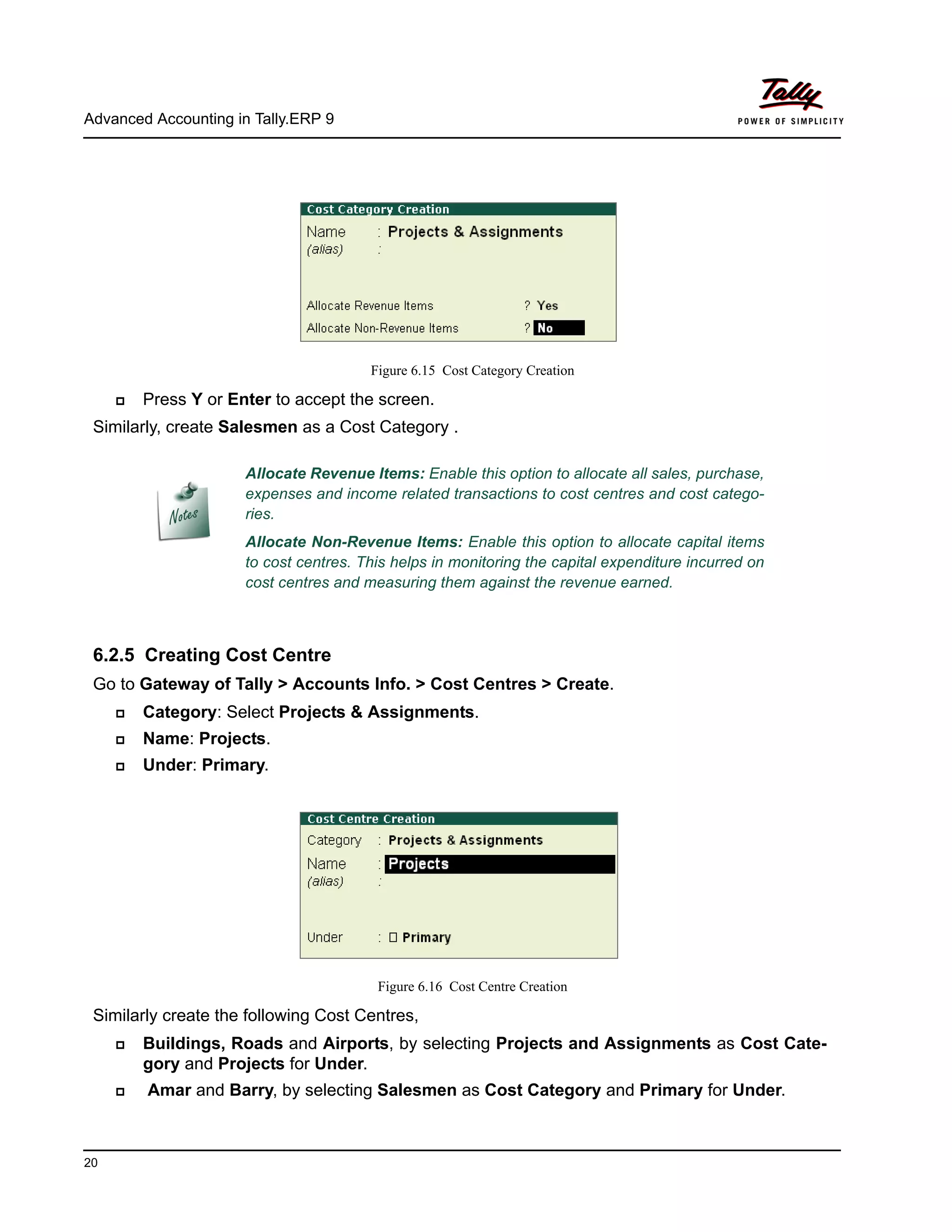 Advanced accounting in Tally ERP 9 | PDF