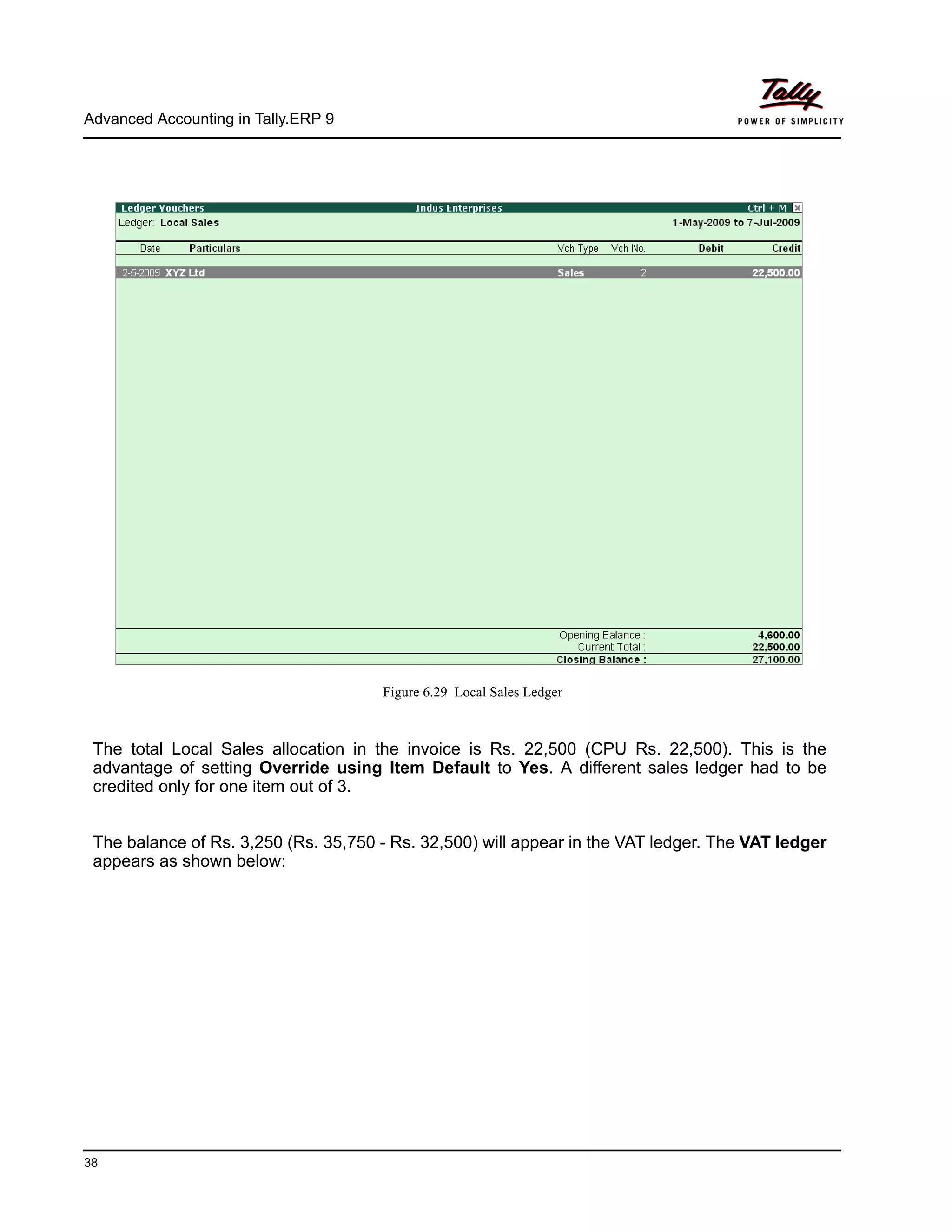 Advanced accounting in Tally ERP 9 | PDF