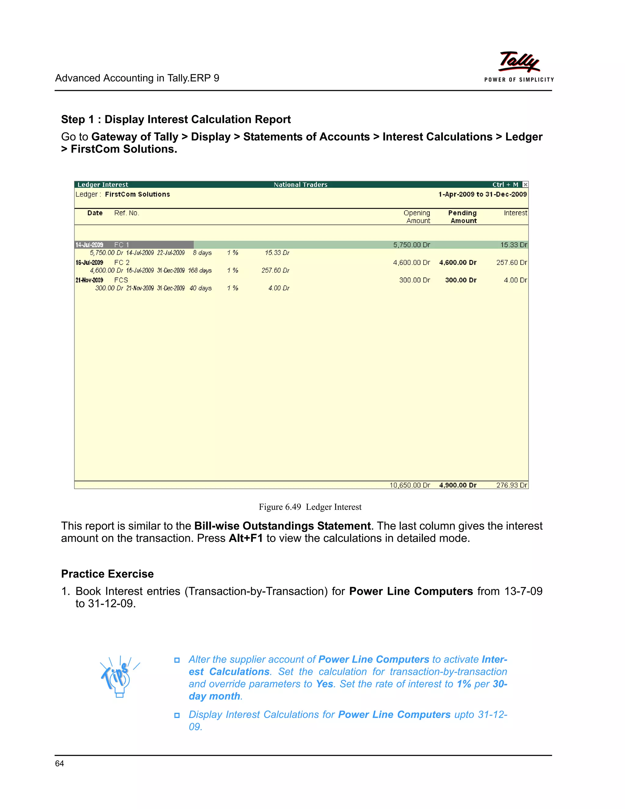Advanced accounting in Tally ERP 9 | PDF