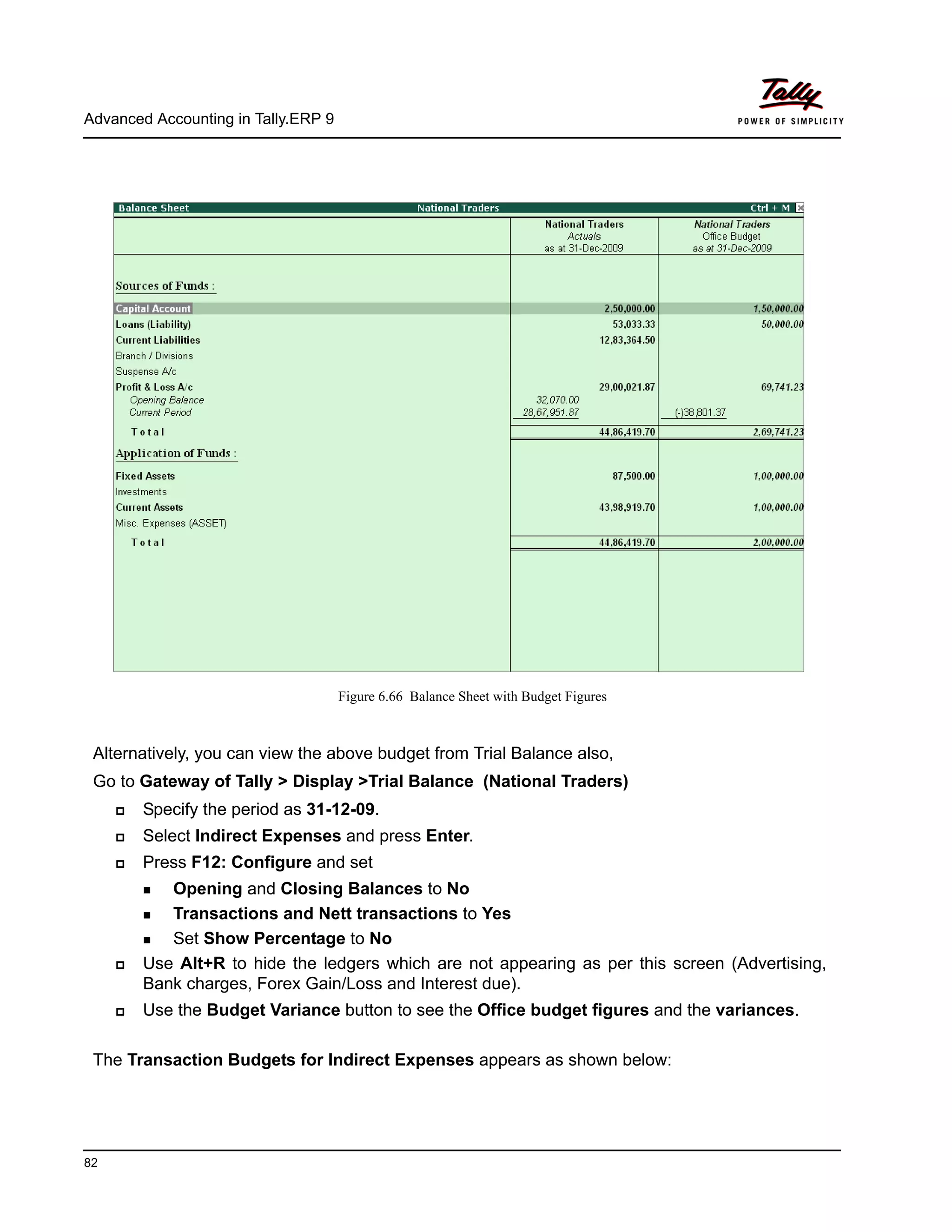 Advanced accounting in Tally ERP 9 | PDF