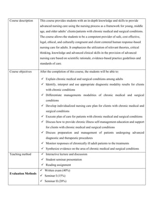 Advanced Adult Health Nursing II syllabus (1).docx