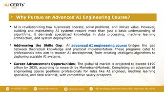 Advanced AI Engineering Course Unlocking the Future of Innovation. | PPT
