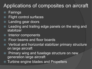 Advanced aircraft materials | PPTX