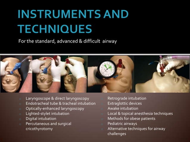 Advanced airway | PPT