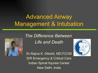 Advanced airway management | PPT