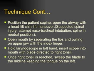 Advanced airway management | PPT