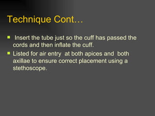 Advanced airway management | PPT
