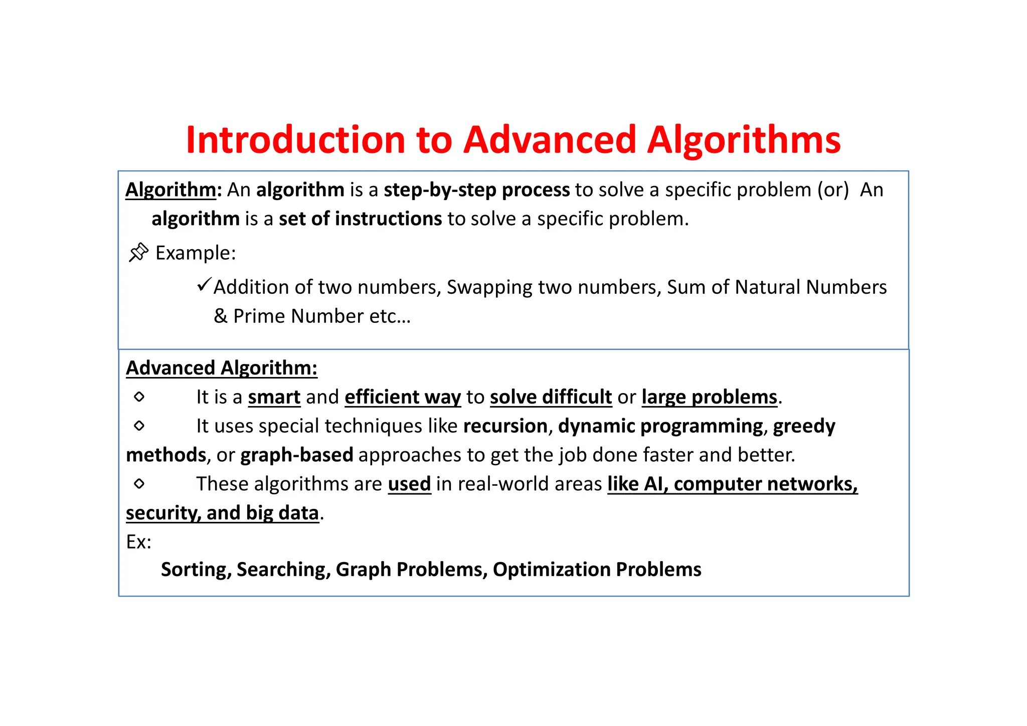 Advanced Algorithms 1.0.pdf computer science | PDF