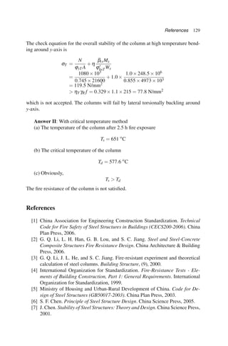 Advanced analysis and design for fire safety of steel structures | PDF