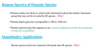 RAMAN SPECTROSCOPY - ANALYTICAL CHEMISTRY | PPT