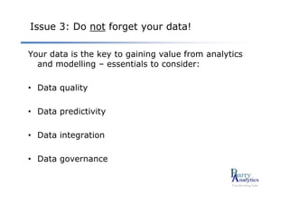 An Introduction to Advanced analytics and data mining | PDF | Databases | Computer Software and ...
