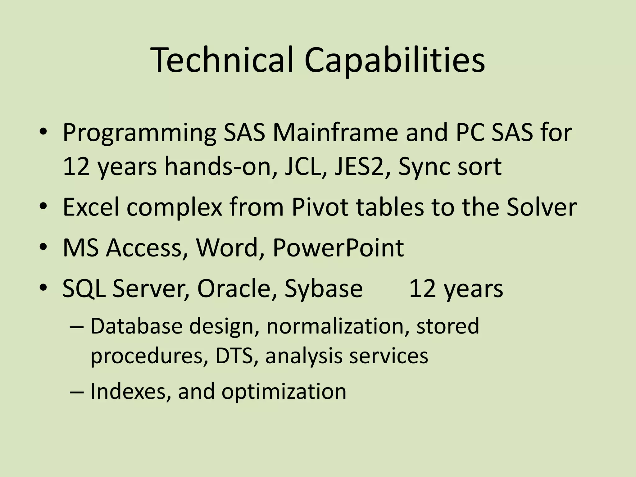 Advanced Analytics | PPTX