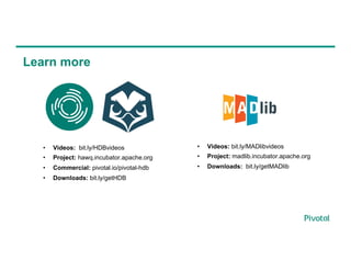 Pivotal - Advanced Analytics for Telecommunications | PPT