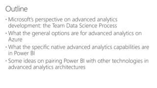 Advanced Analytics with Power BI 201808 | PDF