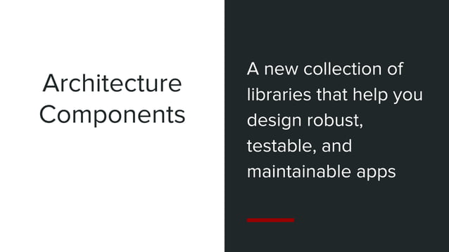 Advanced android app development | PPT