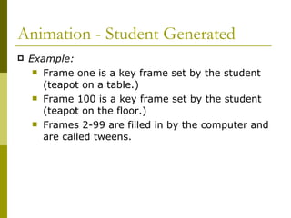 Advanced animation techniques | PPT