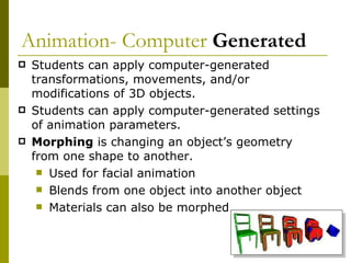 Advanced animation techniques | PPT