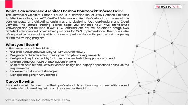 Advanced Architect Combo Course Launch By InfosecTrain.pptx