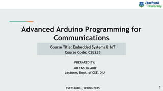 Advanced Arduino Programming for Communications.pptx
