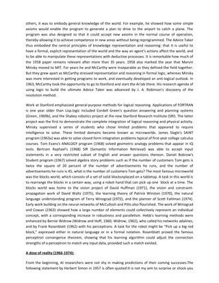 Advanced Artificial Intelligence | DOC